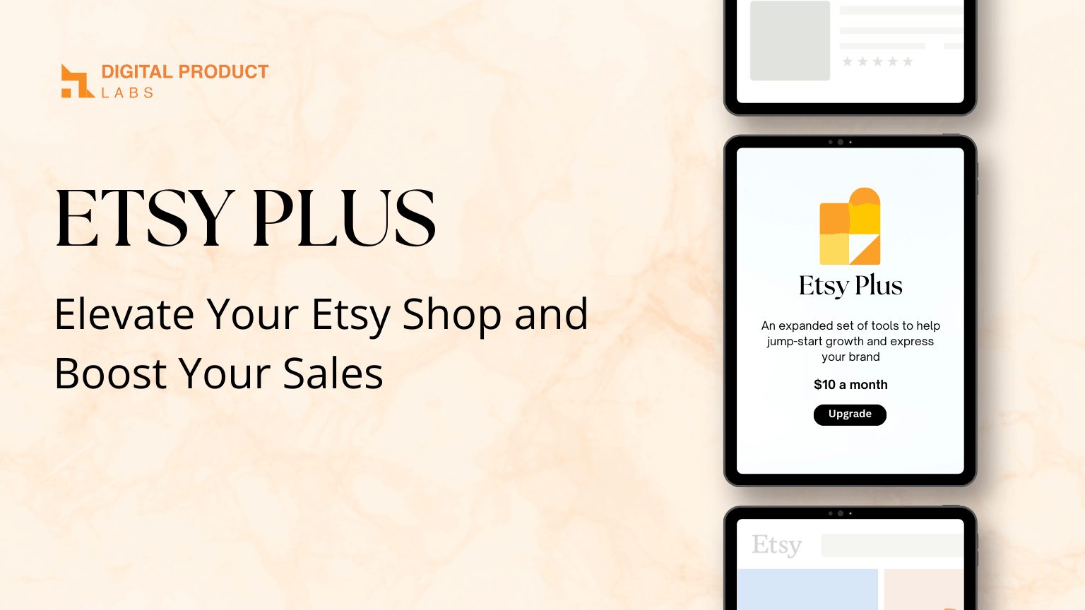 Etsy Plus: Elevate Your Etsy Shop & Boost Your Etsy Sales